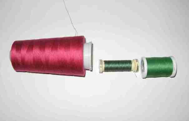 Home-made serger thread spools | Grow Your Own Clothes