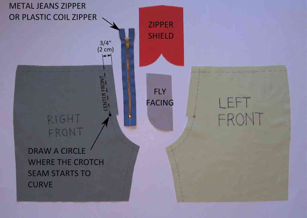 Jeans Zipper Fly Tutorial | Grow Your Own Clothes