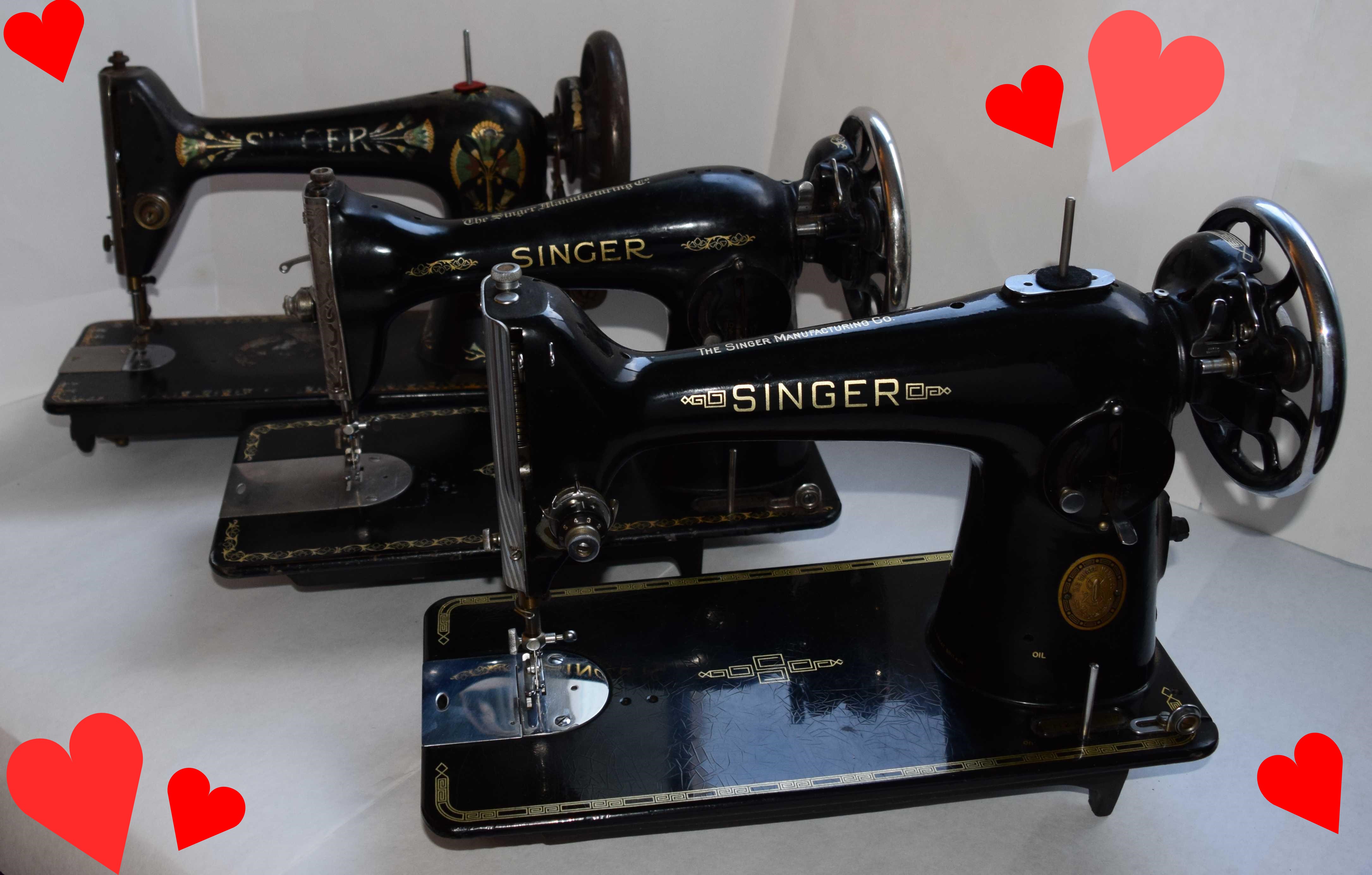 Nothing says “I love you” like a vintage sewing machine (or three ...