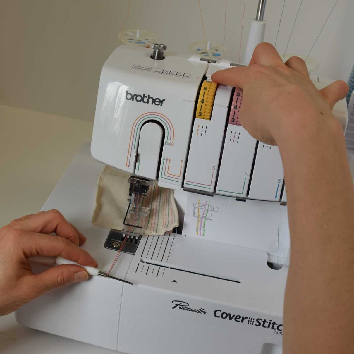 Brother 2340CV Cover Stitch Machine Survival Guide | Grow Your Own Clothes