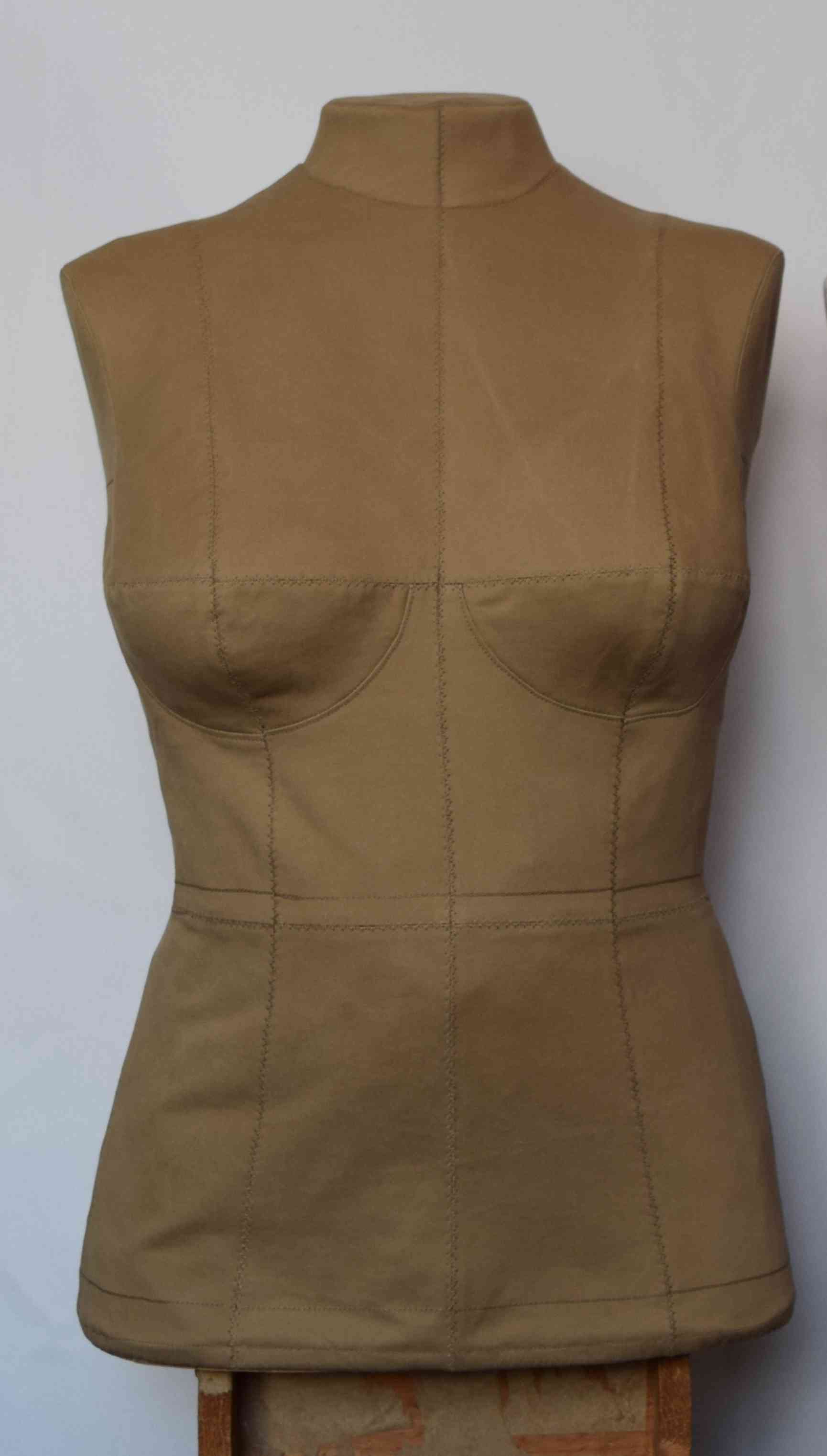 A Better Paper Tape Dress Form: Part 5 – Marking the Form and Making a ...