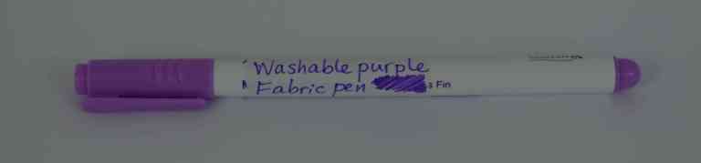How to Make an Ultra-Fine Point, Ultra-Washable Fabric Marking Pen ...